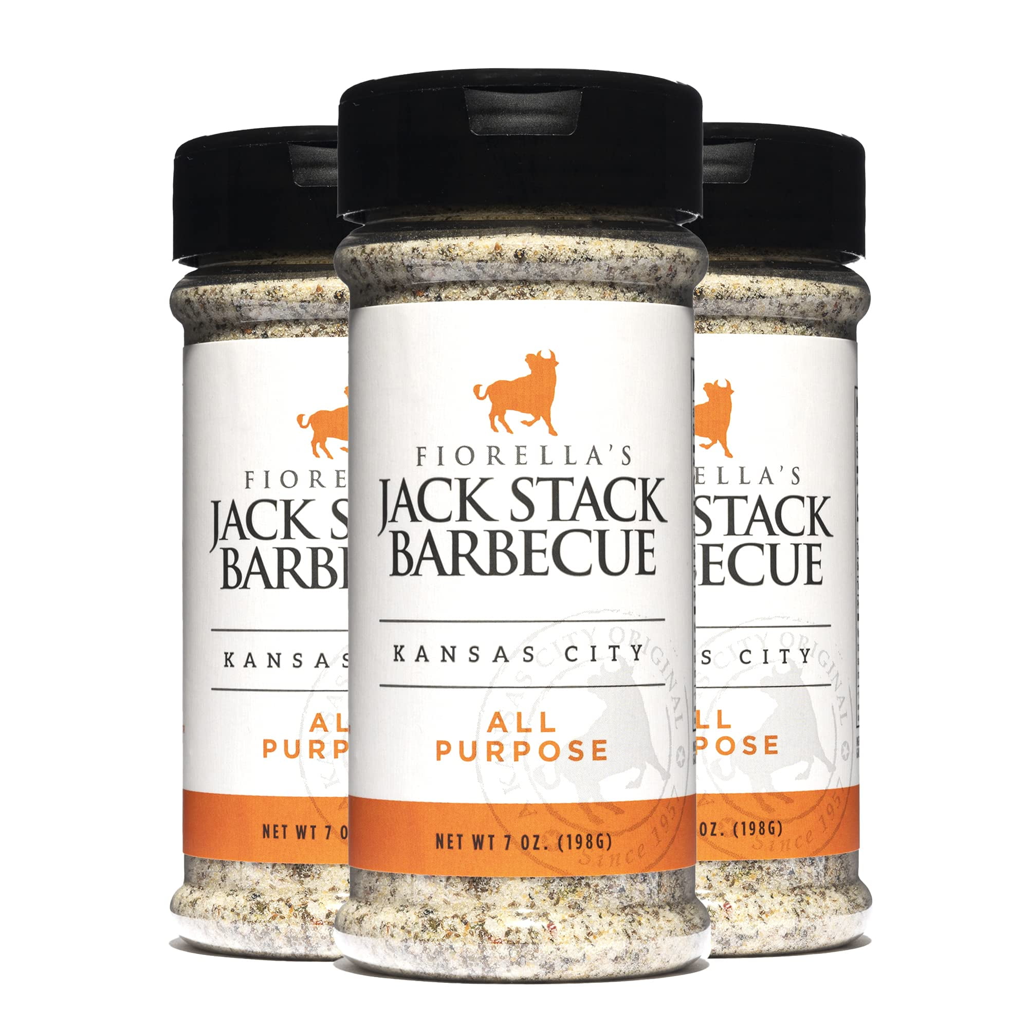 Jack Stack Barbecue All ESF27 Purpose Dry Rub Seasoning - Kansas City Spice 3 Pack - for Chicken ...