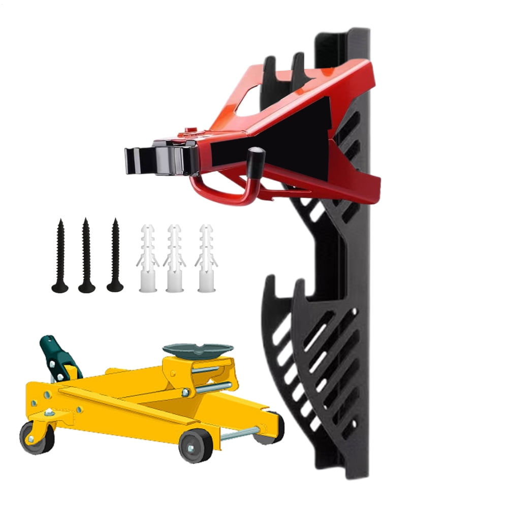 Jack Stand Rack Wall Mount Organizer, Heavy Duty Steel Jack Stand ...