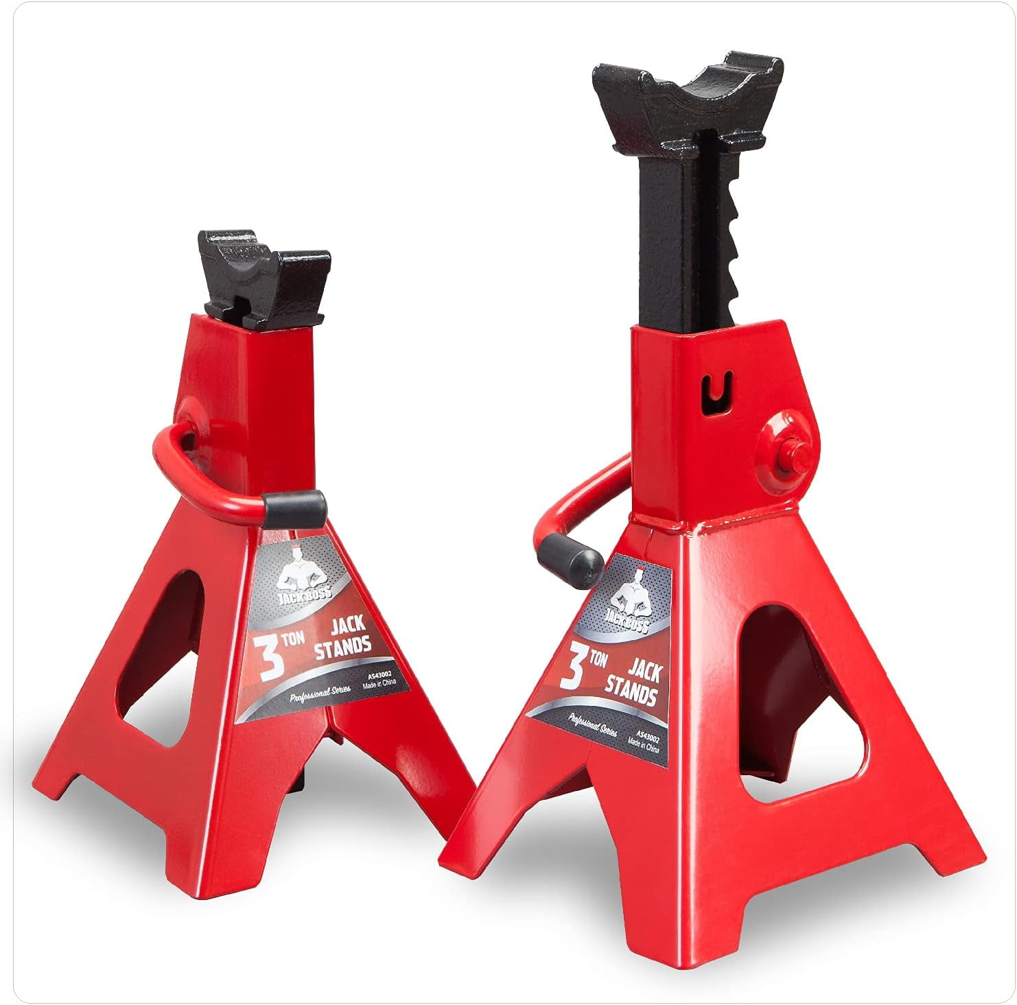 Jack Stands 3 Ton (6,000 LBs) Car Jack Stand Adjustable Lifting for ...