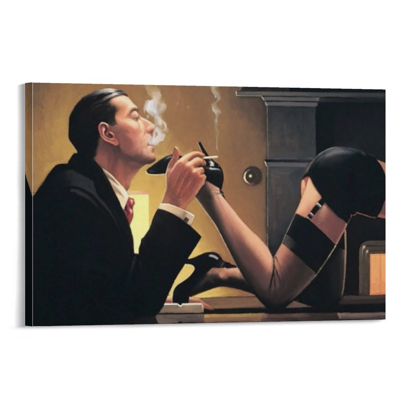 Jack Vettriano Print Painting Fetish Canvas Poster Wall Art Picture ...