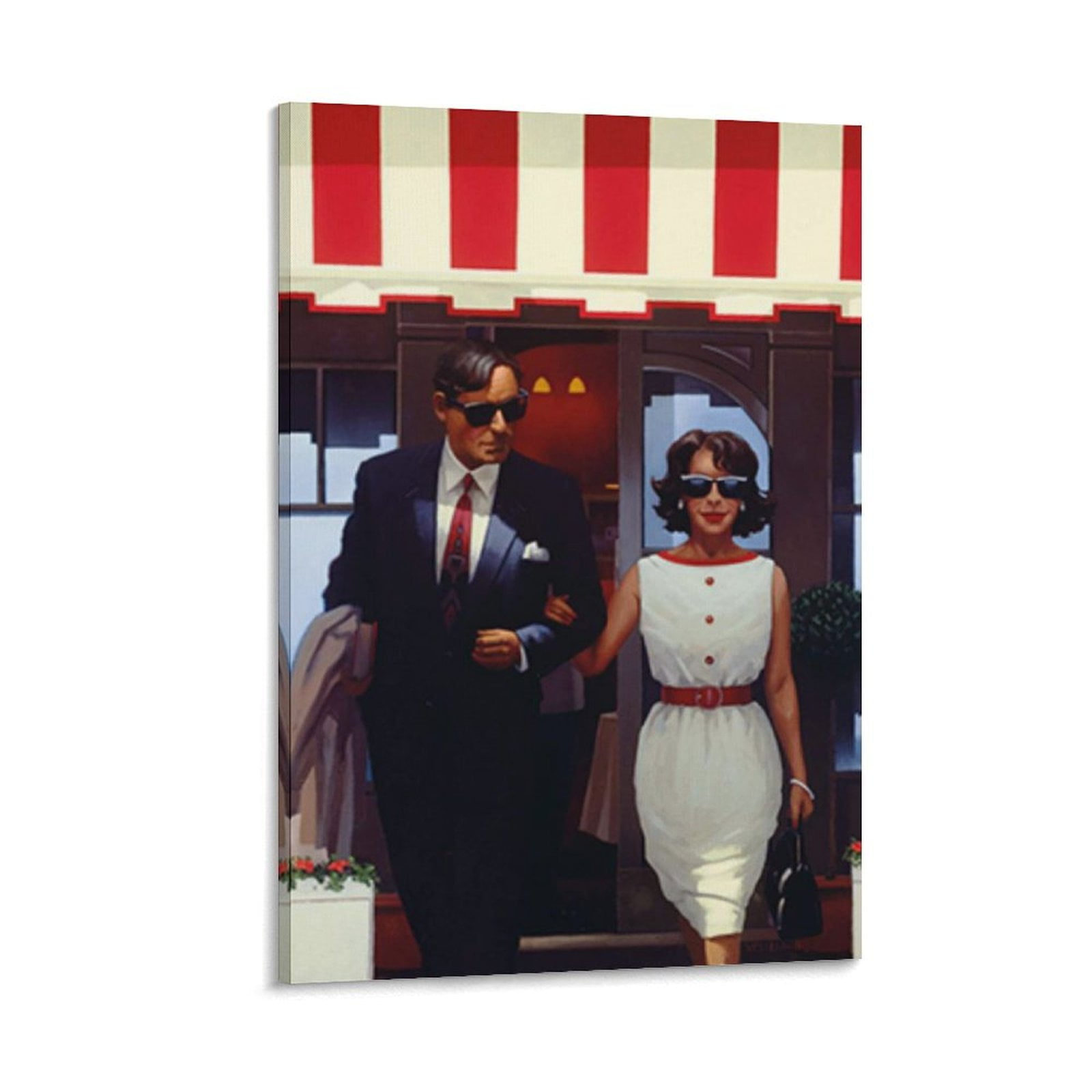 Jack Vettriano Print Painting Lunchtime Lovers Painting On Canvas Wall ...