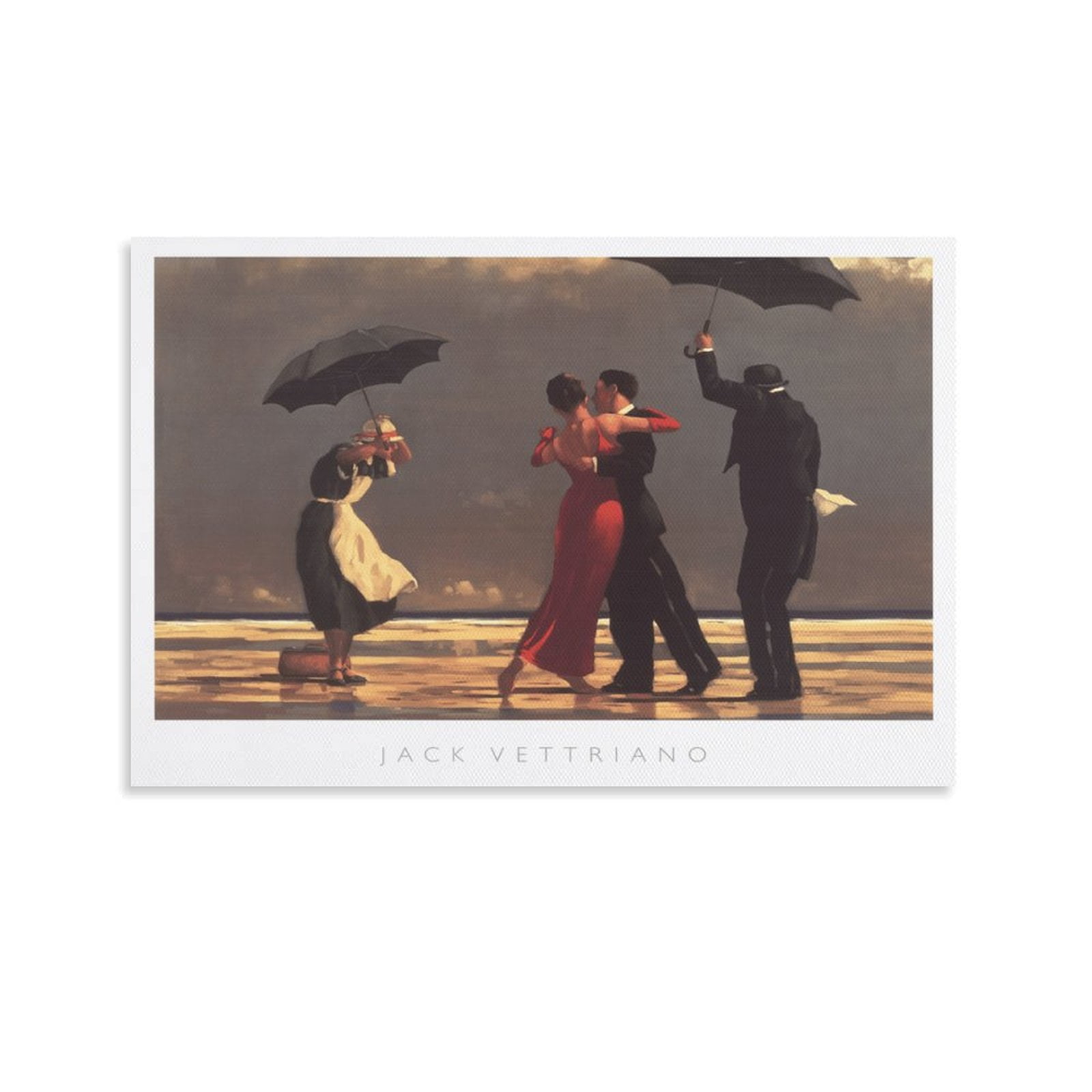 Jack Vettriano Print Painting The Singing Butler, 1992 Canvas Art ...
