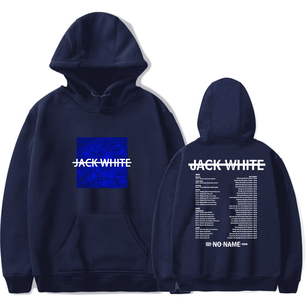 Jack White No Name Tour 2025 Merch Men's & Women's Pure Pullover Long ...