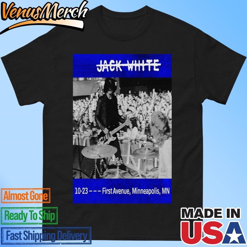 Jack White Poster Show Oct 23 2024 First Avenue Minneapolis Mn Tour ...