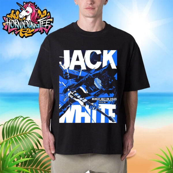 Jack White The No Name Tour 2025 Poster Seattle Show At The Paramount ...