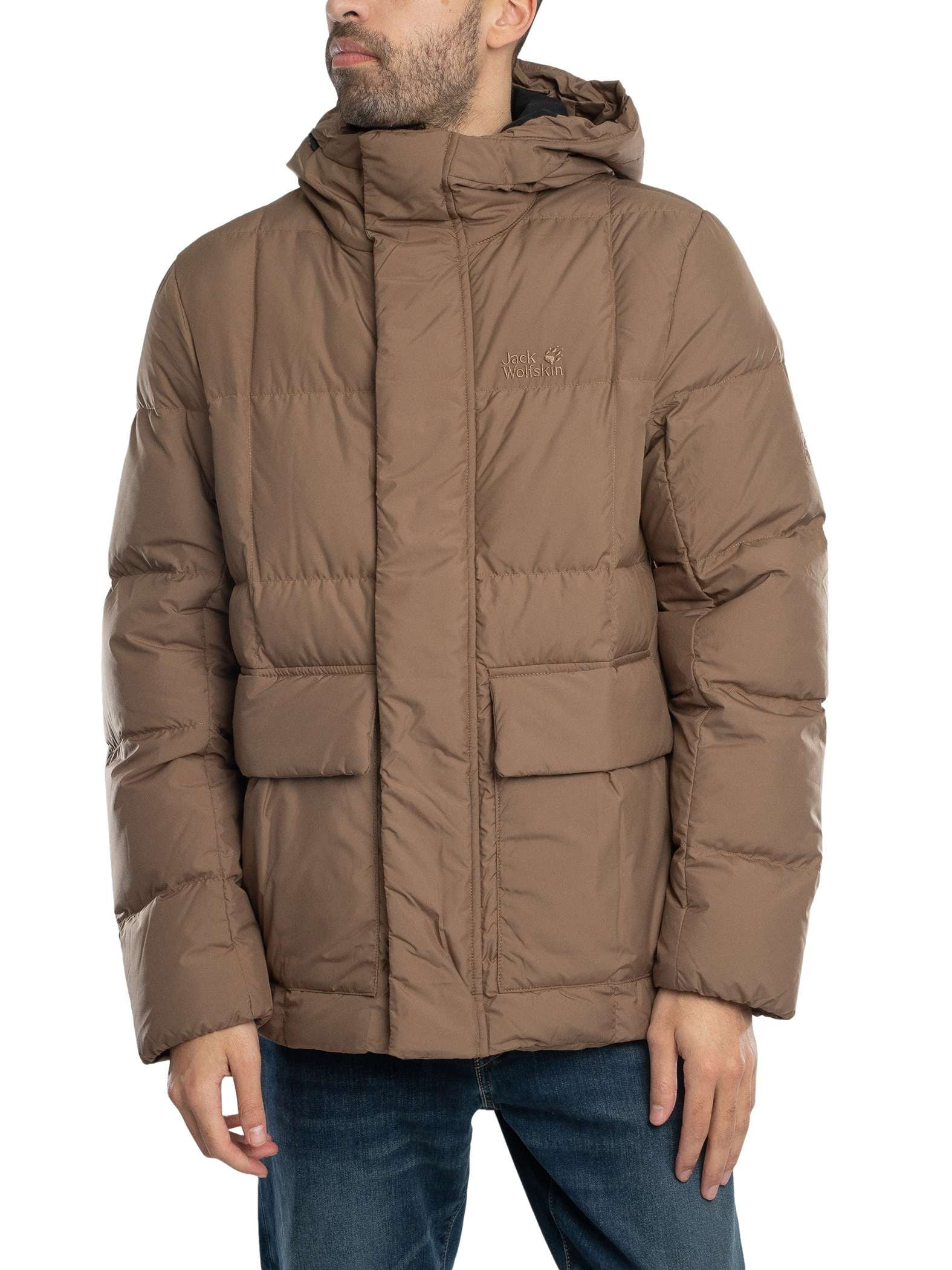 Jack Wolfskin Frozen Lake Jacket, Brown - Walmart.com
