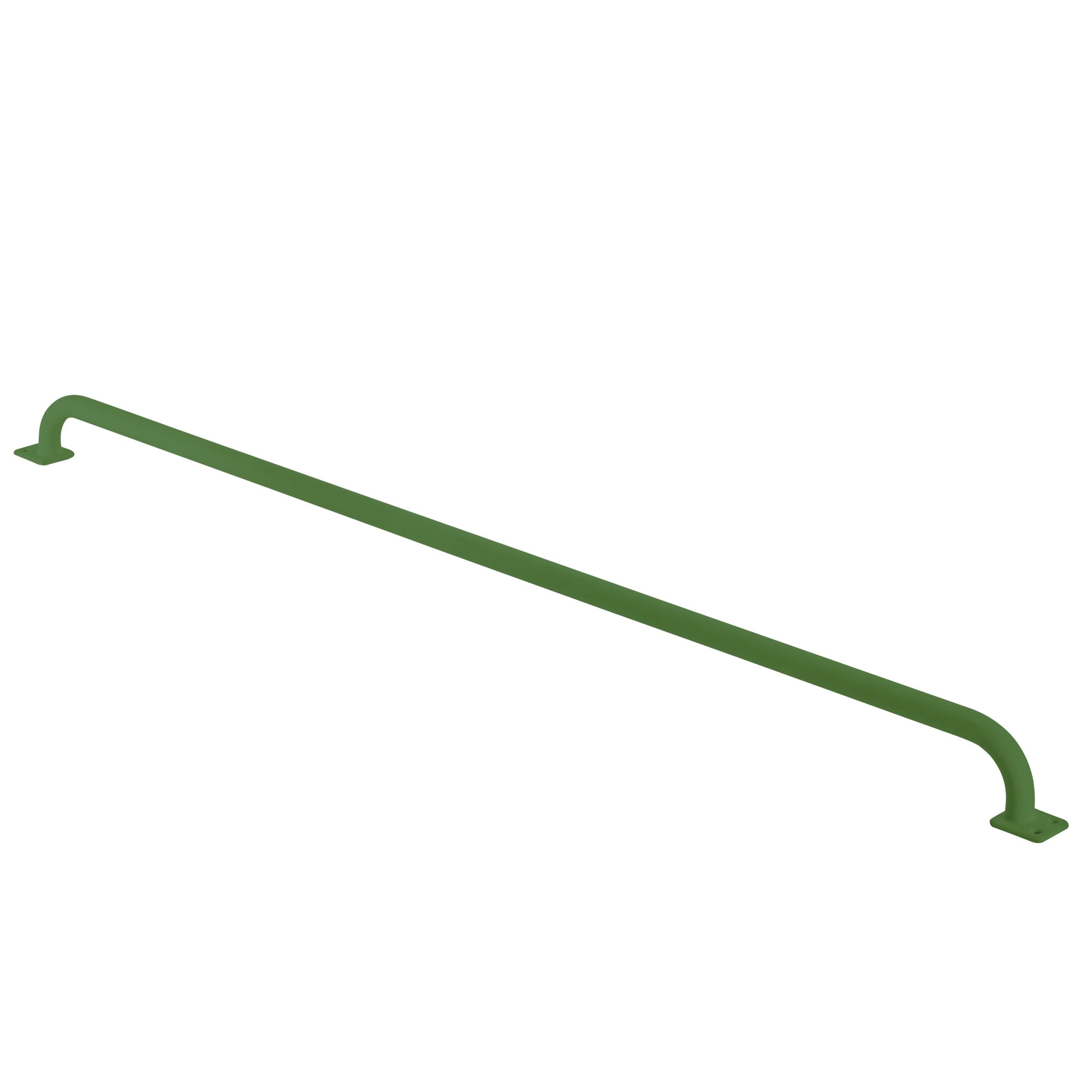 Jack and June Green 62” Solid Safety Grab Hand Rail with Finger Grips ...