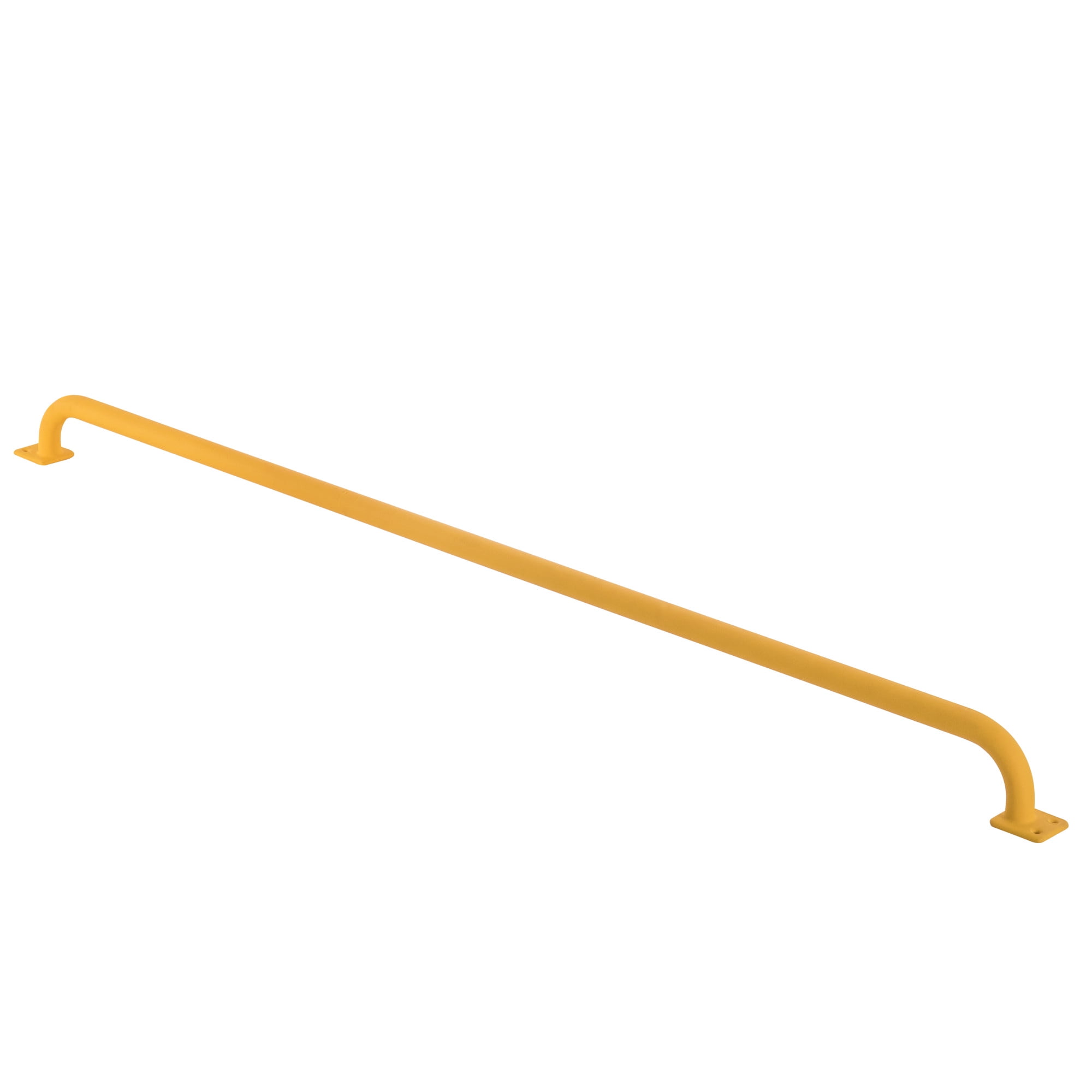 Jack and June Yellow 62” Solid Safety Grab Hand Rail with Finger Grips ...