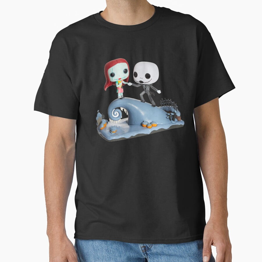 Jack and Sally Gothic Holiday Classic Design for Seasonal Fans Unisex T ...