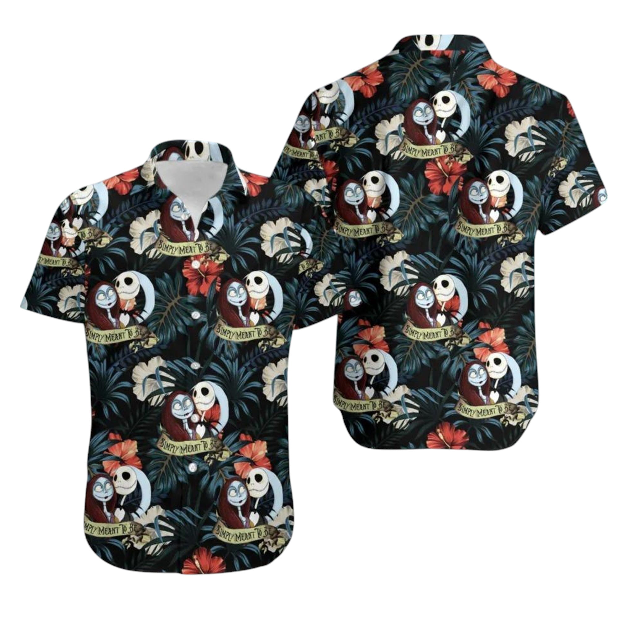 Jack and Sally Halloween Shirt, Nightmare Before Christmas Disney ...