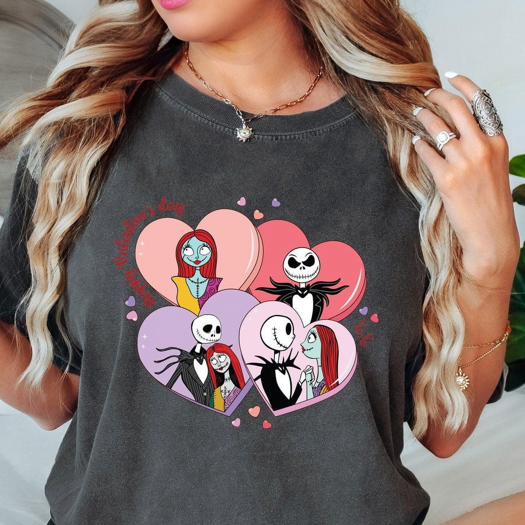 Jack and Sally Valentine's Day Shirt, Jack and Sally Matching Shirt ...