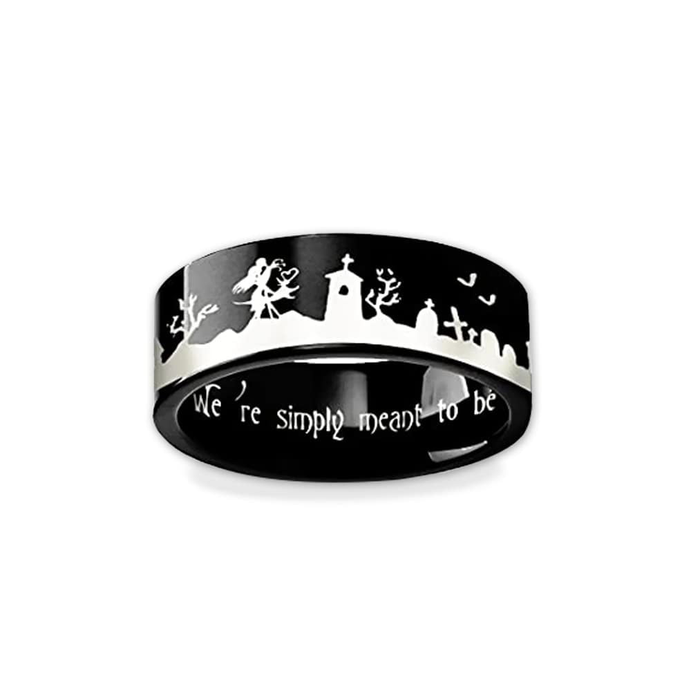 Jack and sally wedding band, Jack and Sally Engagement Ring, Jack ...