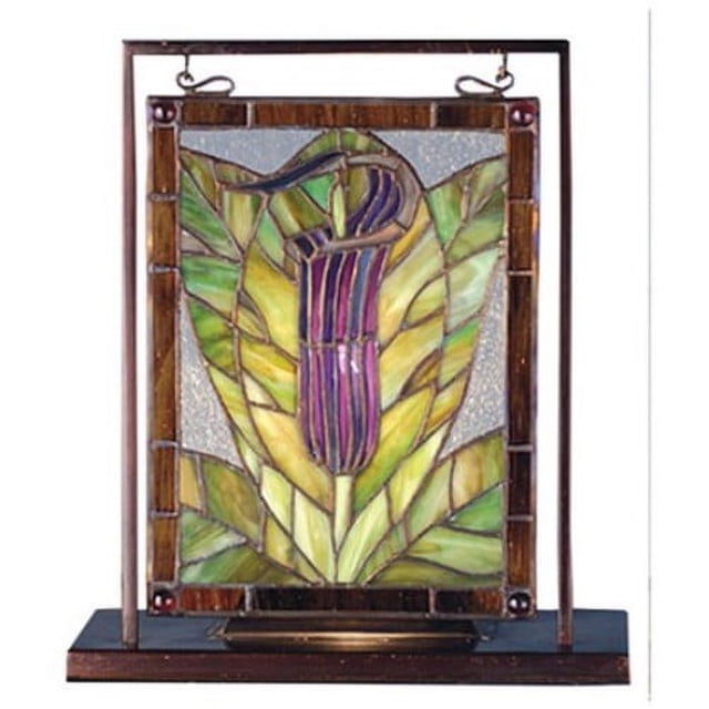 Jack-in-the-Pulpit Lighted Mini Tabletop Window Panel - Walmart ...