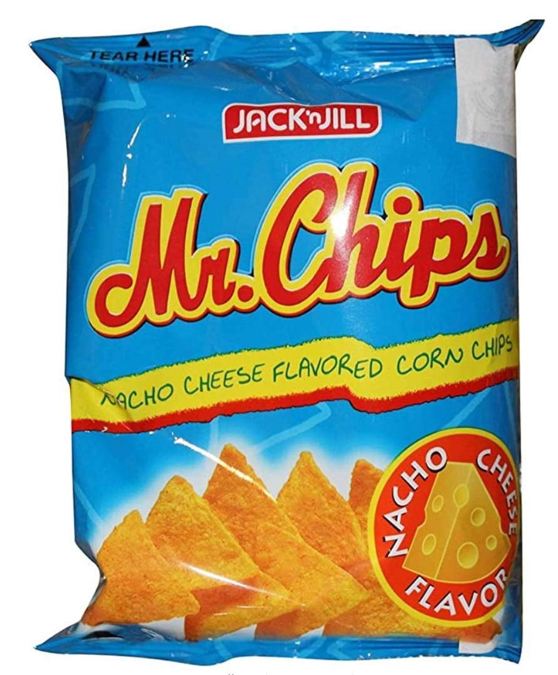 Jack n Jill Mr. SBF3 Chips Nacho Cheese Flavored Corn Chips 3.53 oz x 4 ...