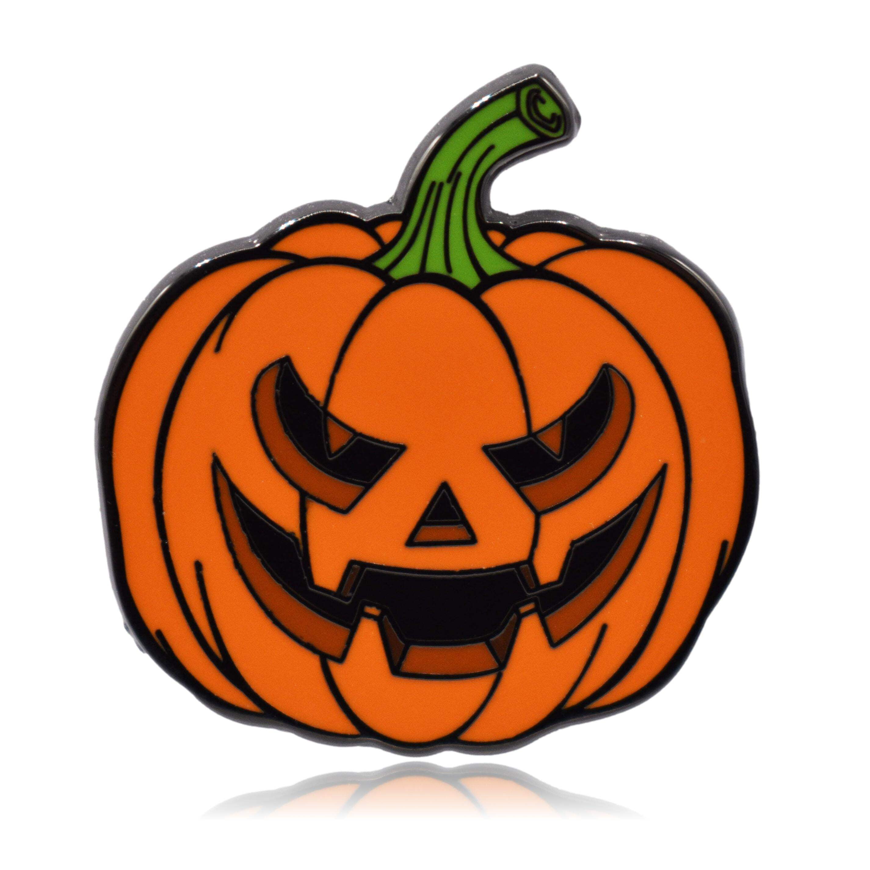 Jack-o-Lantern Pumpkin Enamel Pin | Clayton Jewelry Labs - Walmart.com