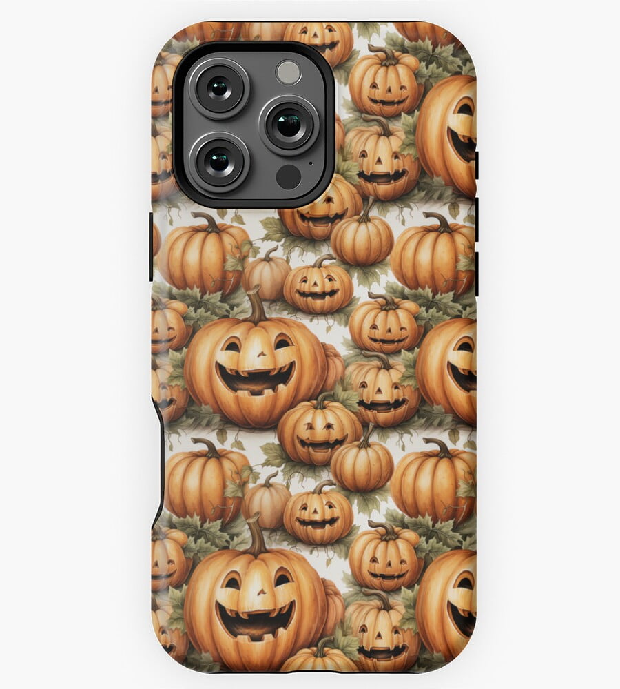 Jack o lantern Pumpkins GA6268 Phone Case for iPhone 11 to 17 Pro Max ...