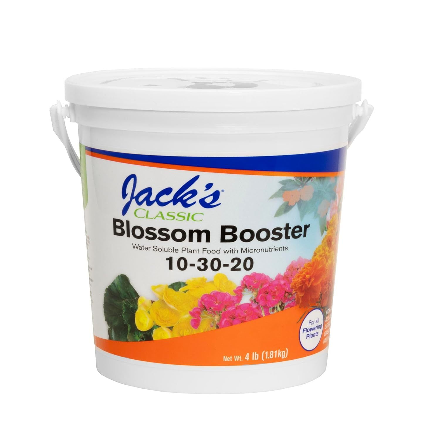 Jack's Classic 10-30-20 Blossom Booster Water-Soluble Fertilizer with ...
