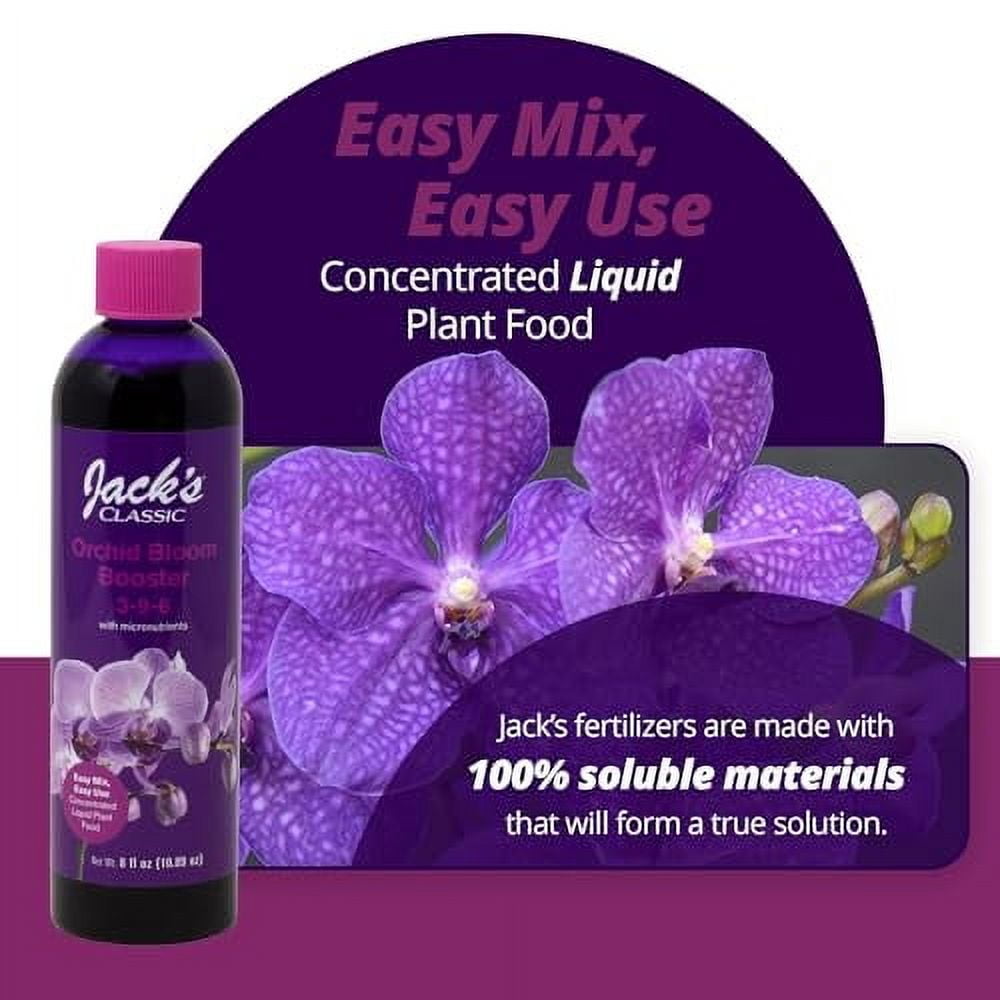 Jack's Classic 3-9-6 Orchid Bloom Booster Concentrated Fertilizer to ...