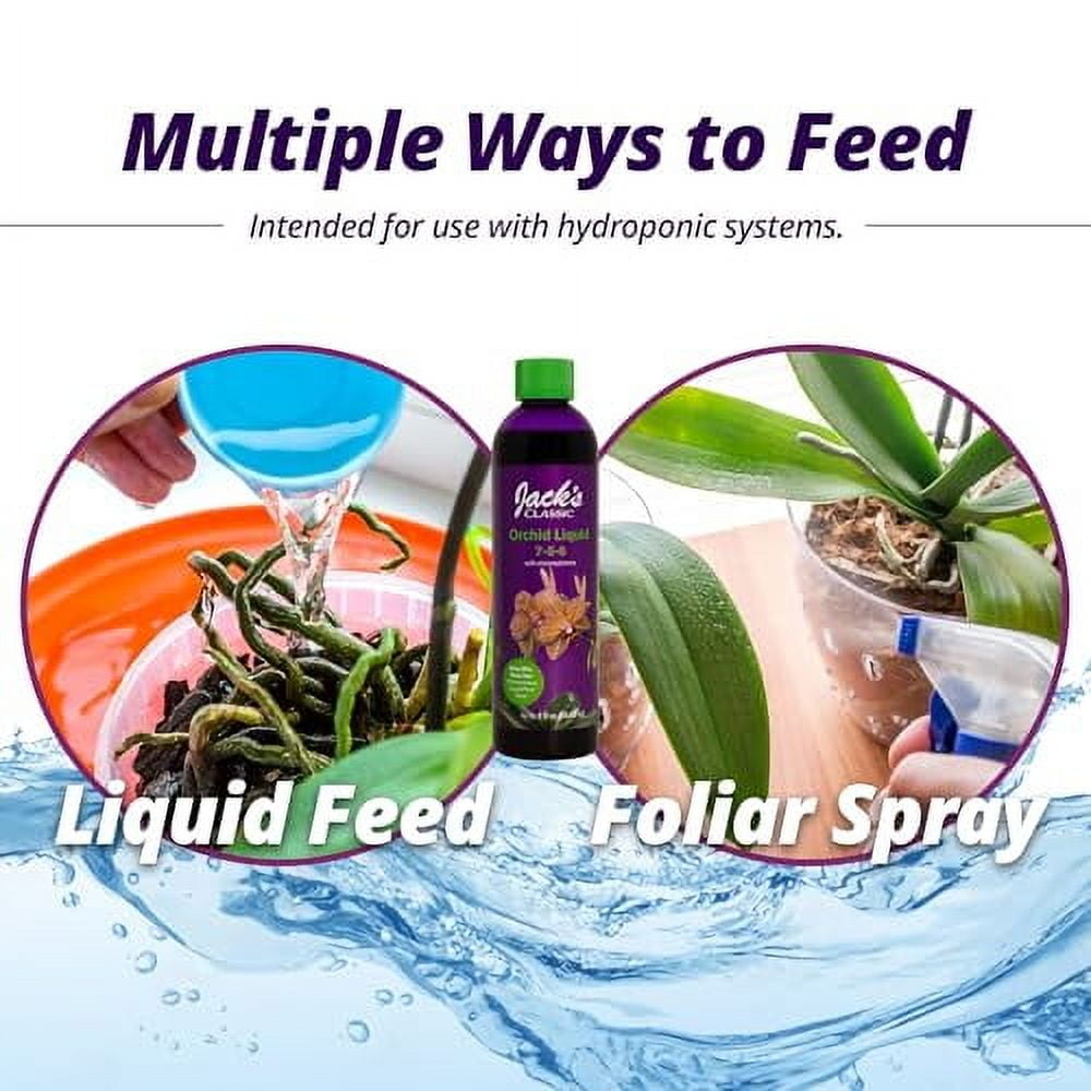 Jack's Classic 7-5-6 Orchid Liquid Concentrated Fertilizer with ...