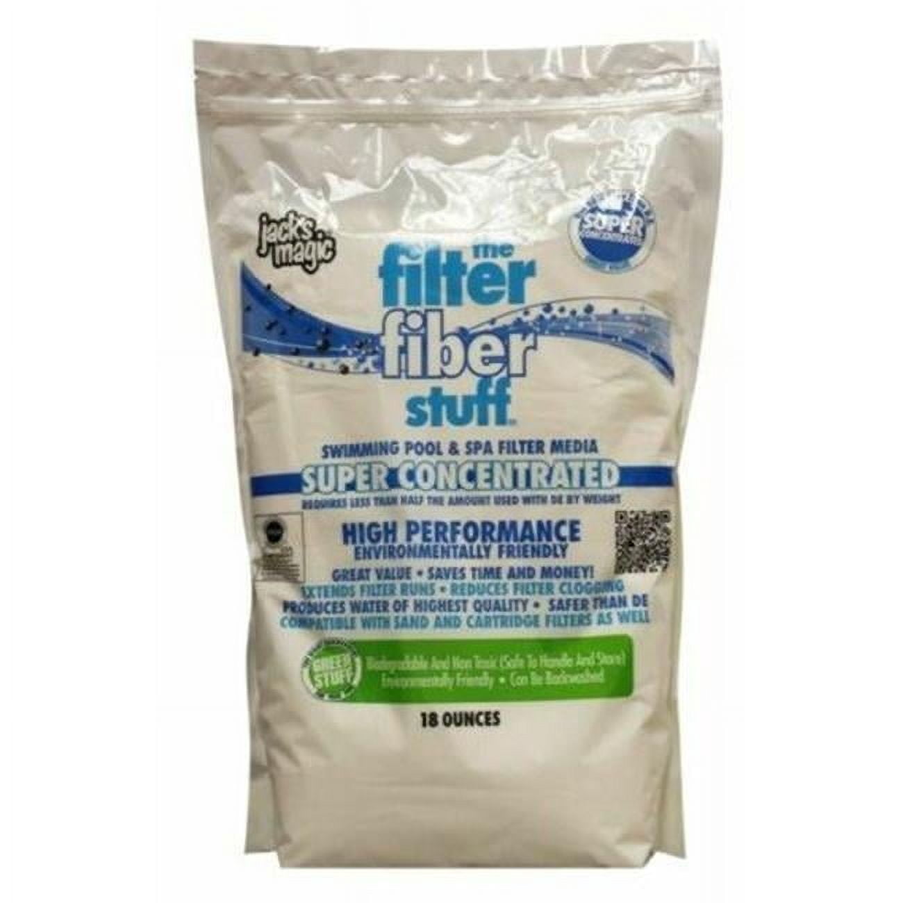 Jack's Magic The Filter Fiber Stuff Pool Filter Media 18 ounce ...