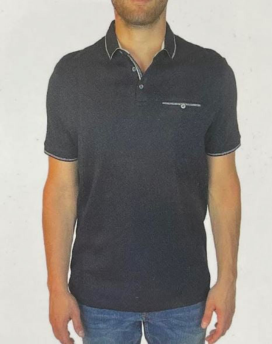 Jack's Men's 100% Cotton Short Sleeves Polo Shirt, Black, Small ...