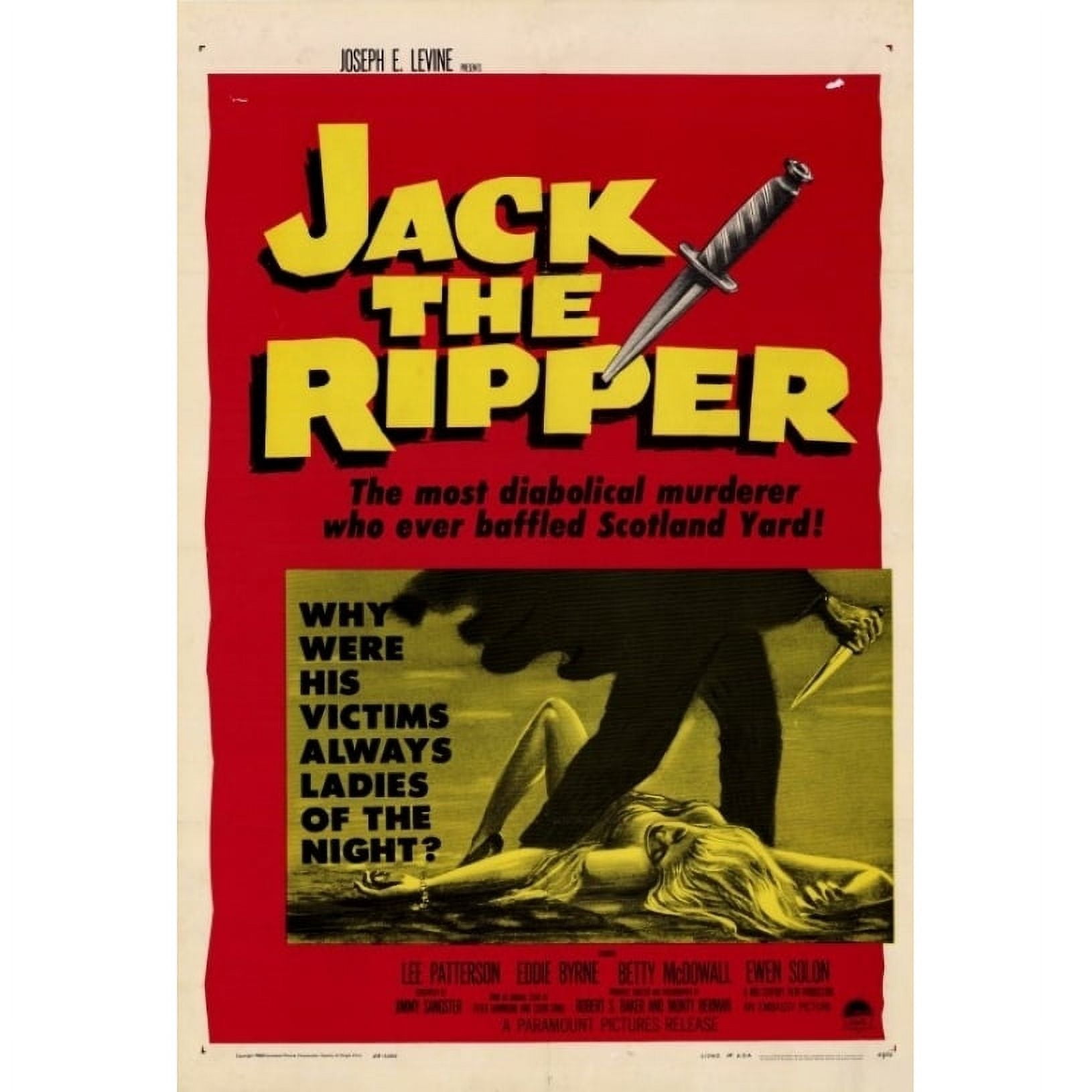 Jack the Ripper Movie Poster Print (27 x 40) - Item # MOVAG0933 ...
