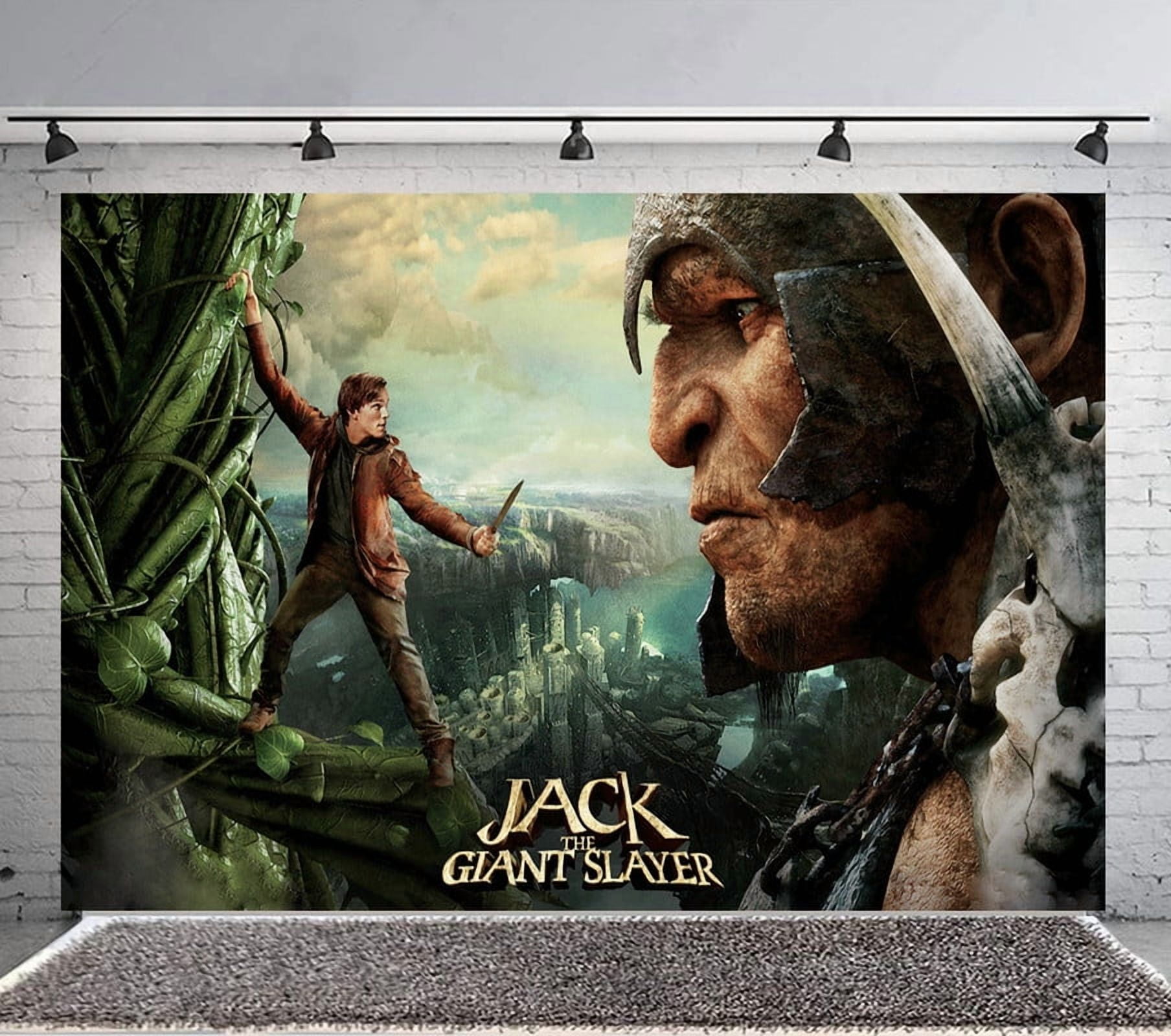 Jack the giant Slayer Backdrop Banner Party Supplies Poster Movie Theme ...