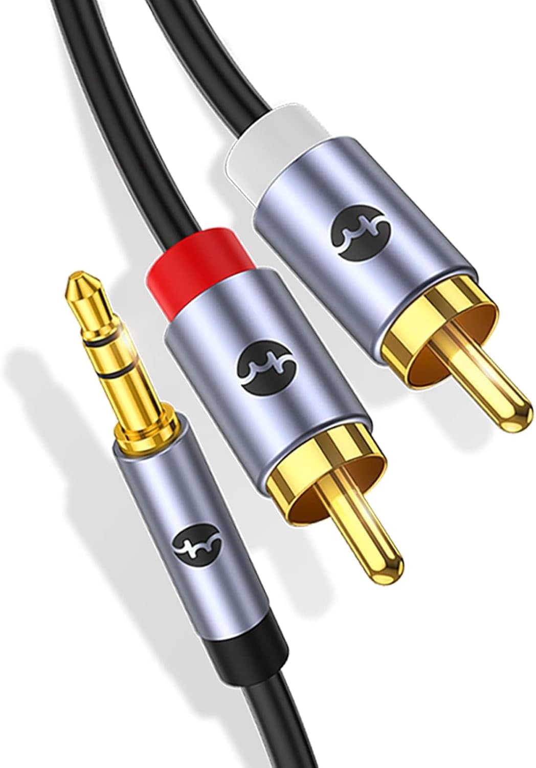 Jack to RCA 3.5MM, RCA Cable 3.5mm Jack Male to 2 RCA Male Additional ...