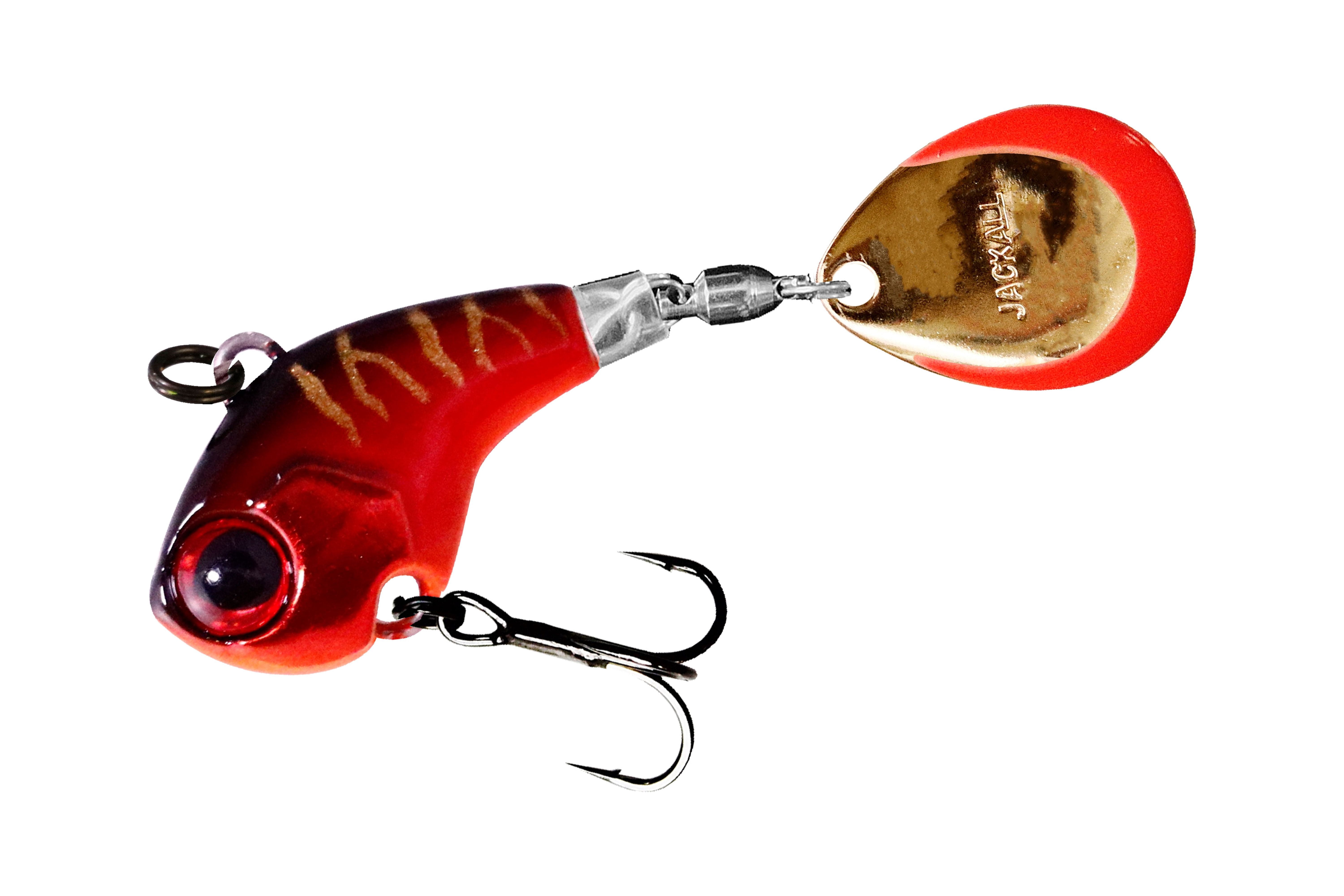 Jackall Fishing DERACOUP 1OZ HL RED TIGER Non-Dressed Jig [JDERA1-HLRT ...