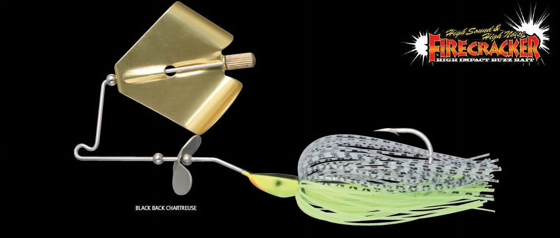 Jackall Fishing FIRECRACKER 3/8OZ BLKBCK CHAR Buzz Baits [JFCRA38-BLBC ...