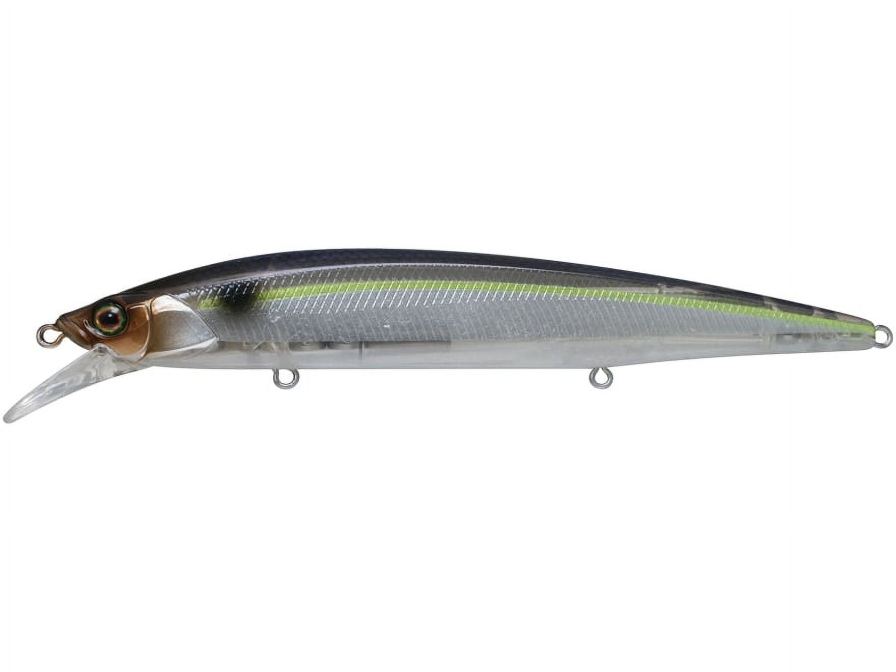Jackall Rerange 110MR Jerkbait SG Threadfin Shad - Walmart.com