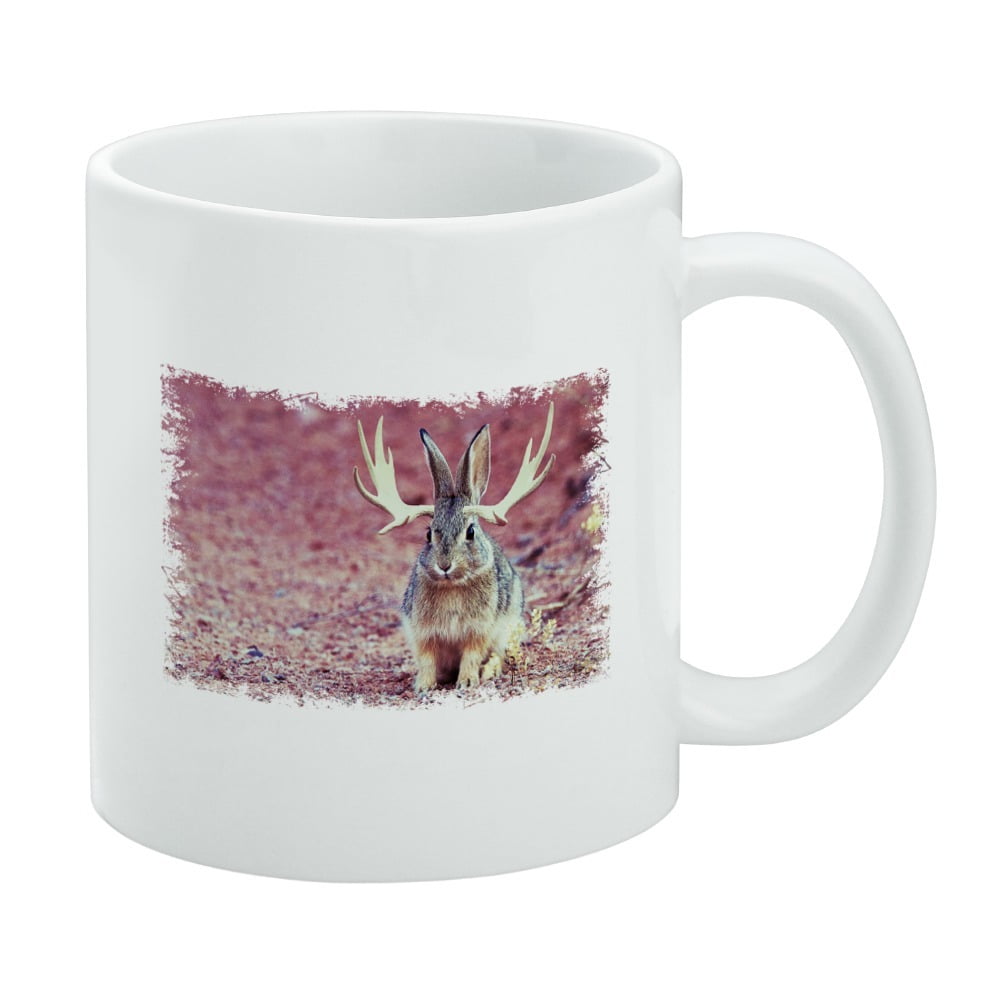 Jackalope Realistic White Mug - Walmart.com