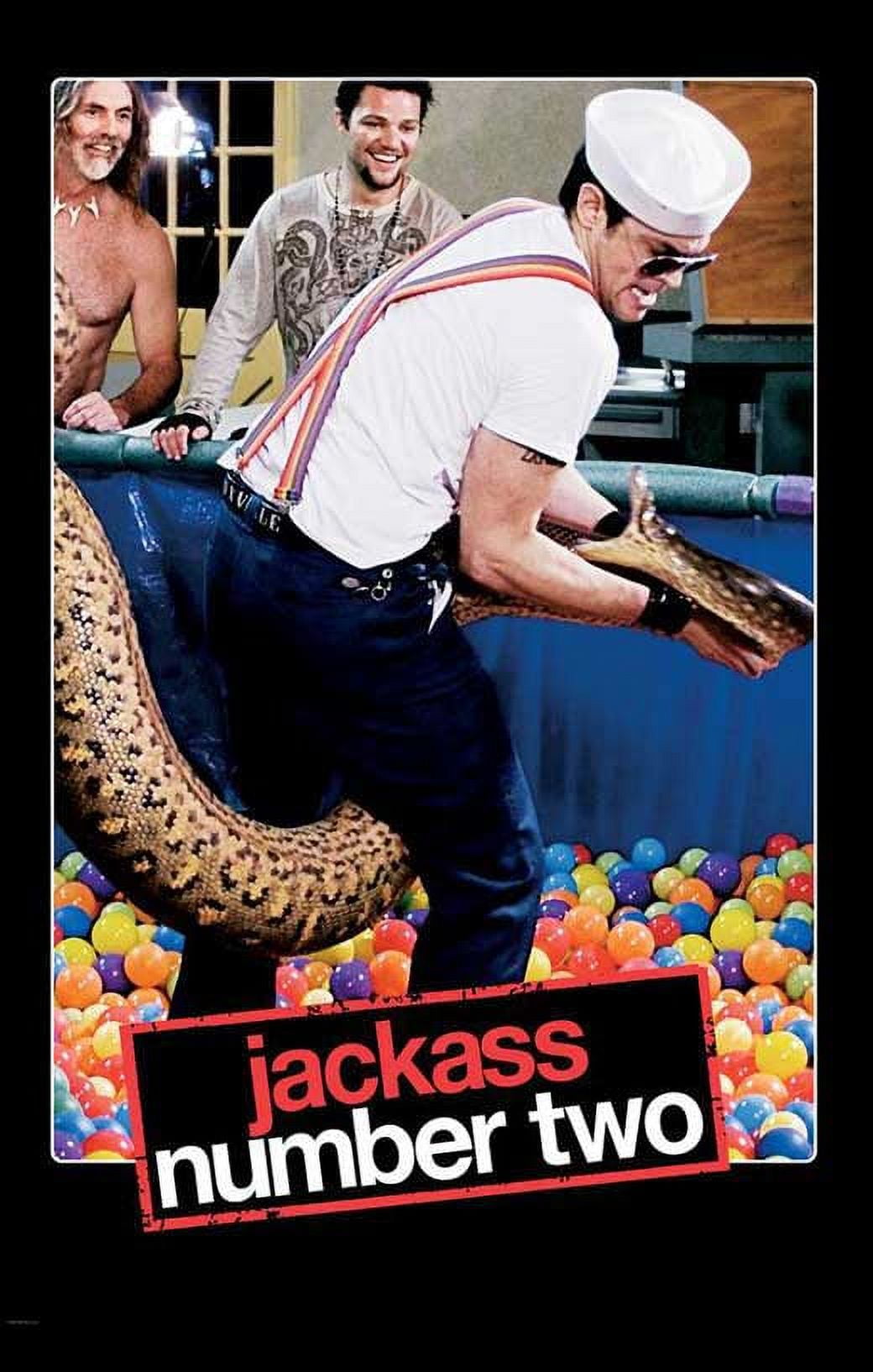 Jackass: Number Two - movie POSTER (Style D) (11" x 17") (2006 ...