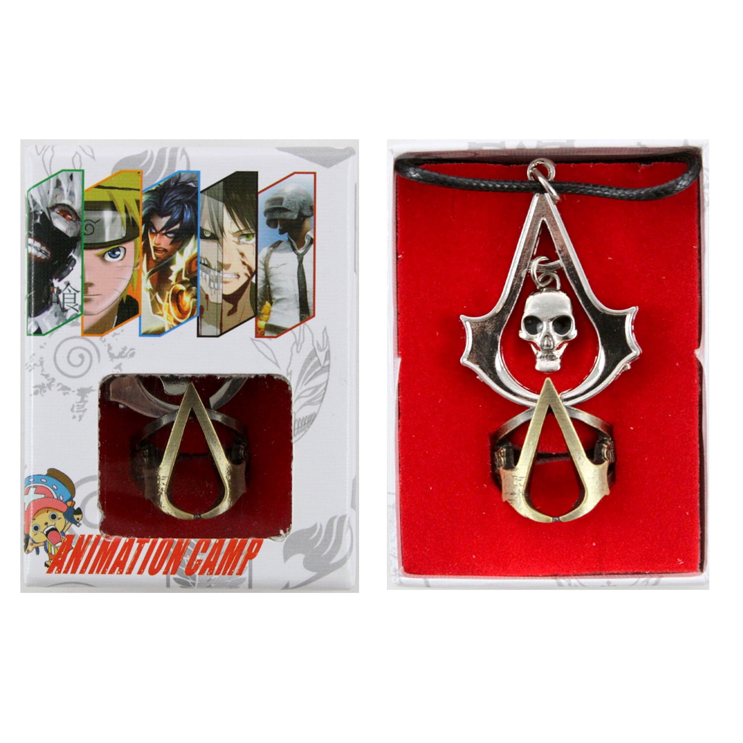 Jackdaw Insignia - Assassin's Creed Necklace & Ring 2 pc. Pendant ...