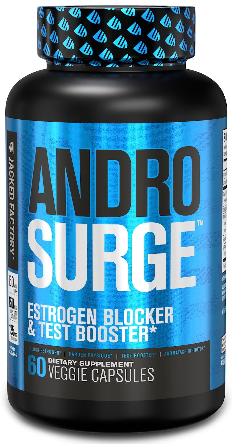 Jacked Factory Androsurge Estrogen Blocker - Natural Testosterone ...