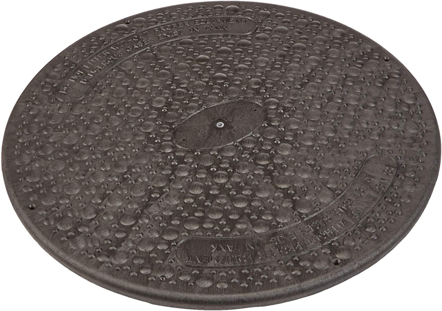 Jackel Black 24 Inch Diameter Septic Tank Riser Cover (Model: SFRC24B ...