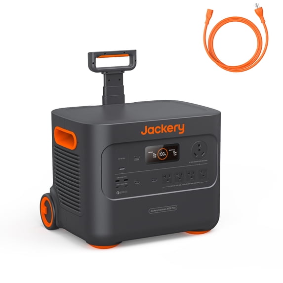 Jackery Portable Power Station Explorer 2000 Plus with AC Charging ...