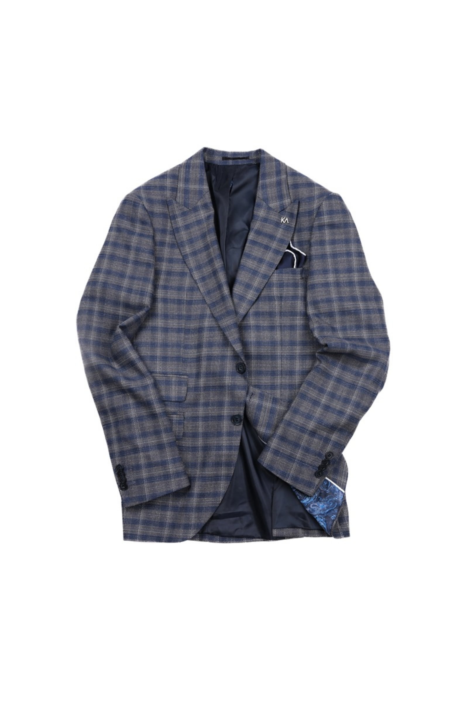 Jacket, Elegance Men's Modern Navy Blue Jacket with Soft Texture and ...