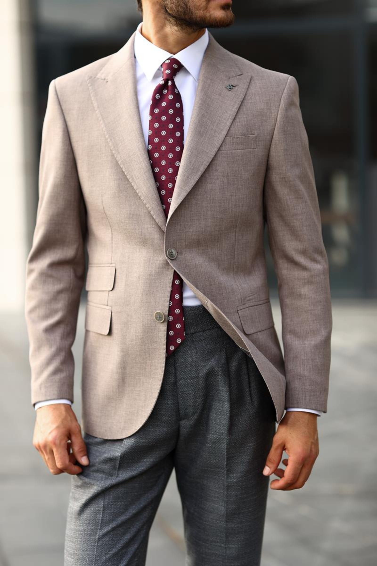 Jacket, Soft Textured Elegance Men's Modern Grey Jacket - Walmart.com