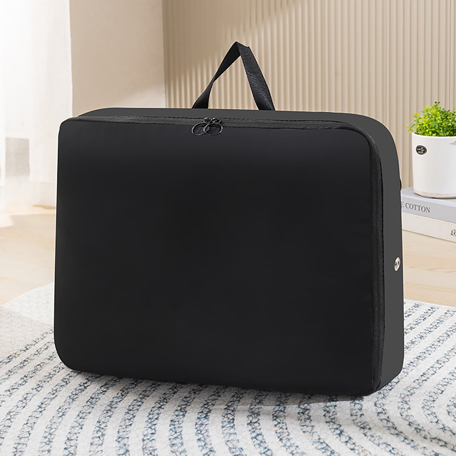 Down Jacket Storage Bag Silk Quilt Organizer for Bedding and Seasonal ...