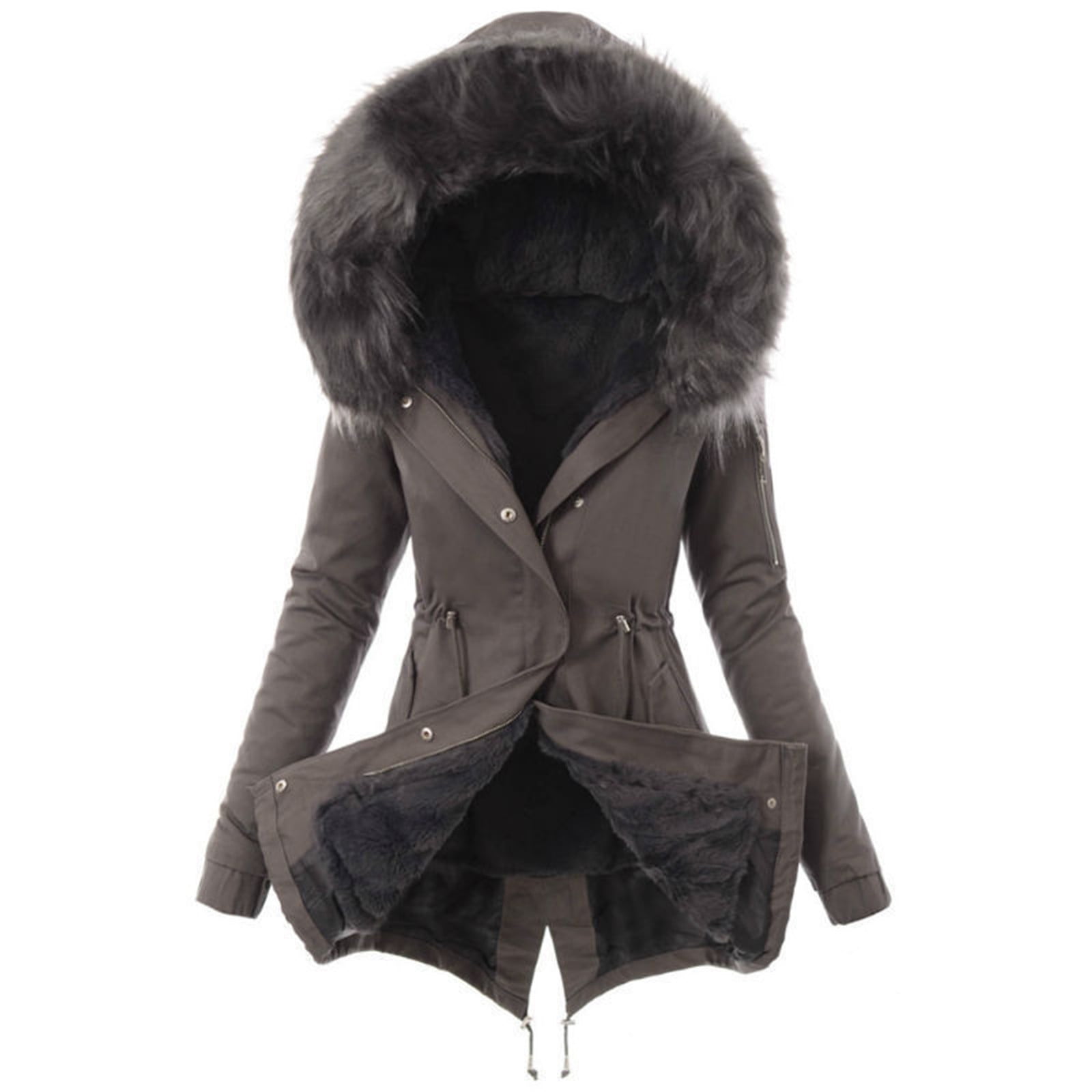Jackets Clearance! Zpanxa Winter Coats for Women Women's Waterproof Ski ...