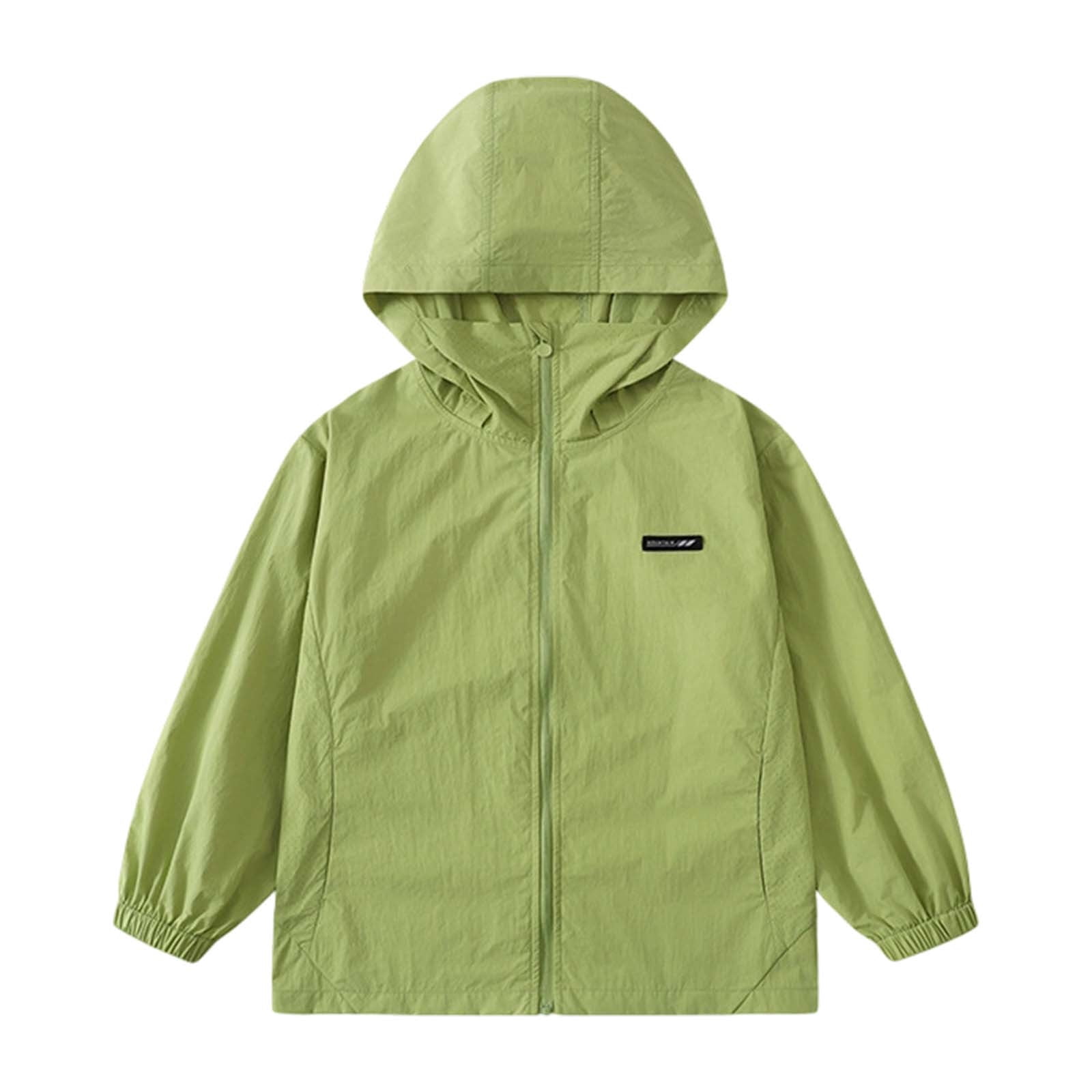 Jackets for Girls Sun Upf50+ Lightweight Hooded Activities Casual ...