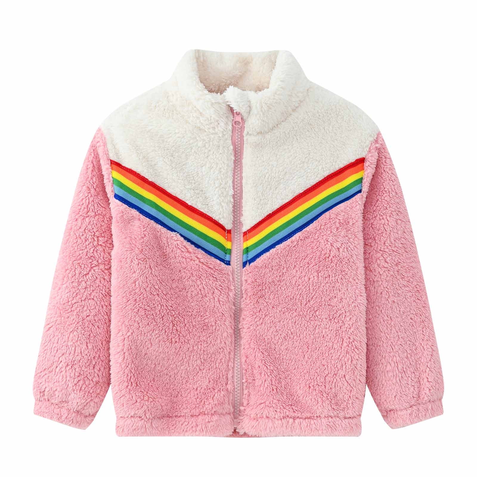 Jackets for Toddler Girls Boys Winter Warm Thick Zip Up Casual Baby Clothes Outwear Cardigan ...