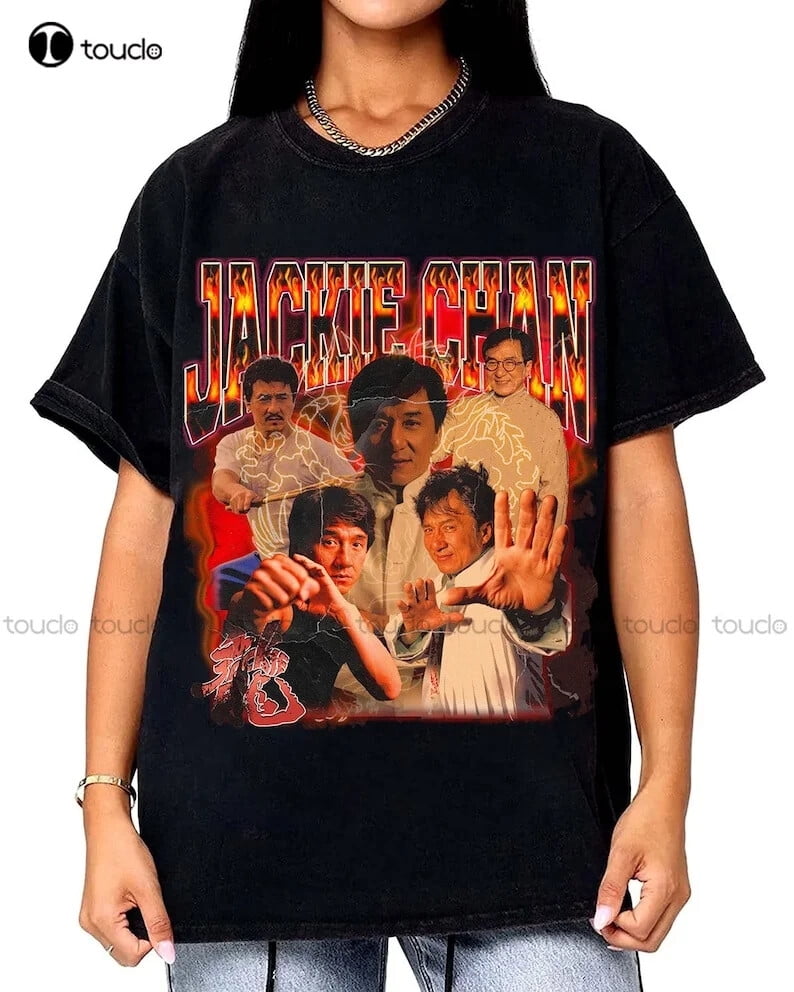 Jackie Chan Shirt, Jackie Chan Shirt For Fan, Jackie Chan Retro 90S ...