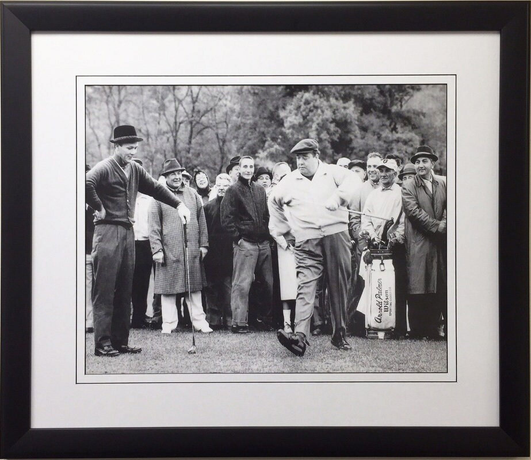Jackie Gleason and Arnold Palmer New CUSTOM FRAMED GOLF Art Print ...