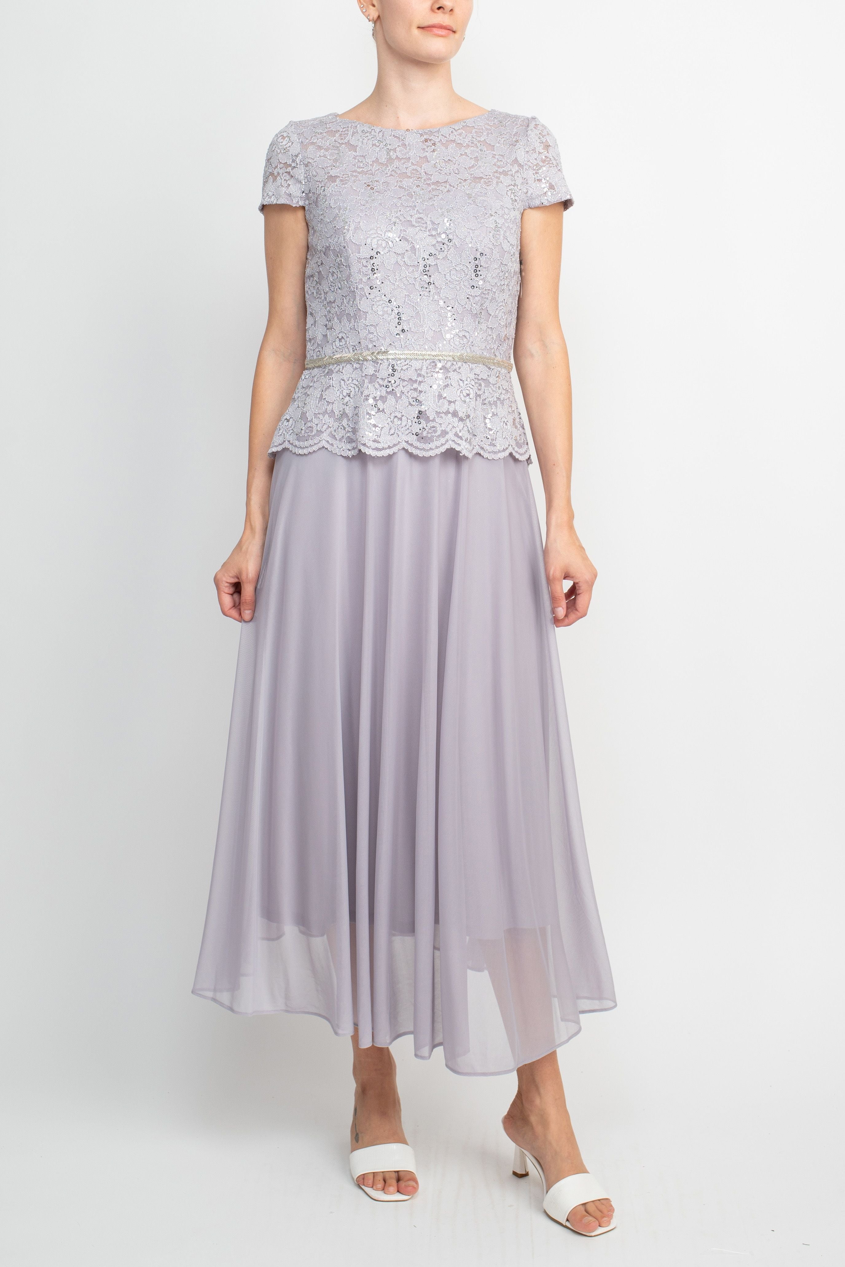 Jackie Jon Boat Neck Short Sleeve Popover Embellished Top Zipper Back ...