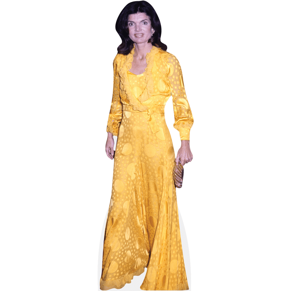 Jackie Kennedy (Yellow Dress) Mini Cardboard Cutout Standee - Walmart.com