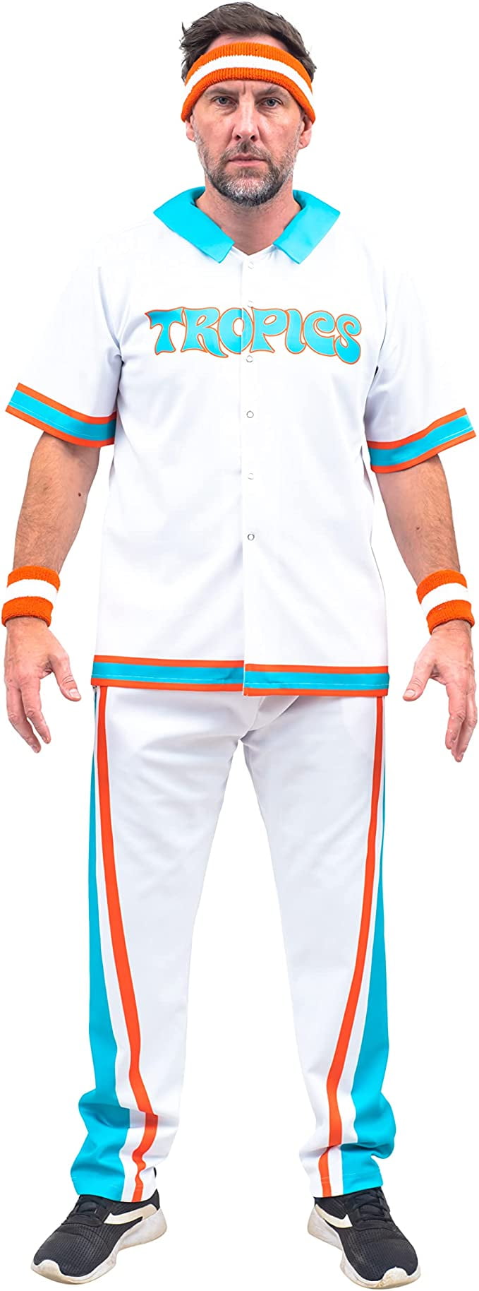 Jackie Moon Basketball Player Flint Tropics Deluxe Halloween Costume ...