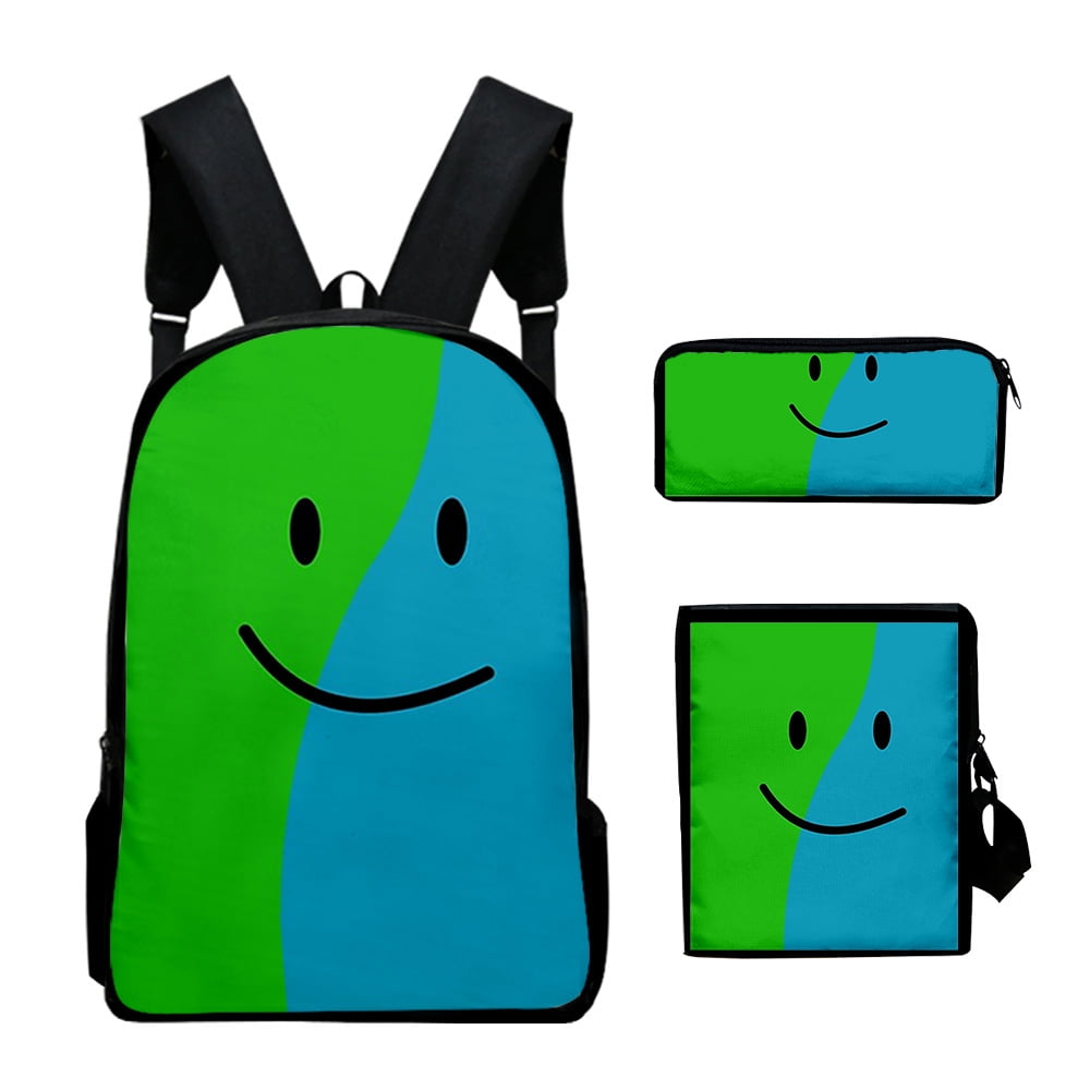 Jacknjellify Merch Role Play 3pcs/set Zipper Backpack 3D Print Waist ...
