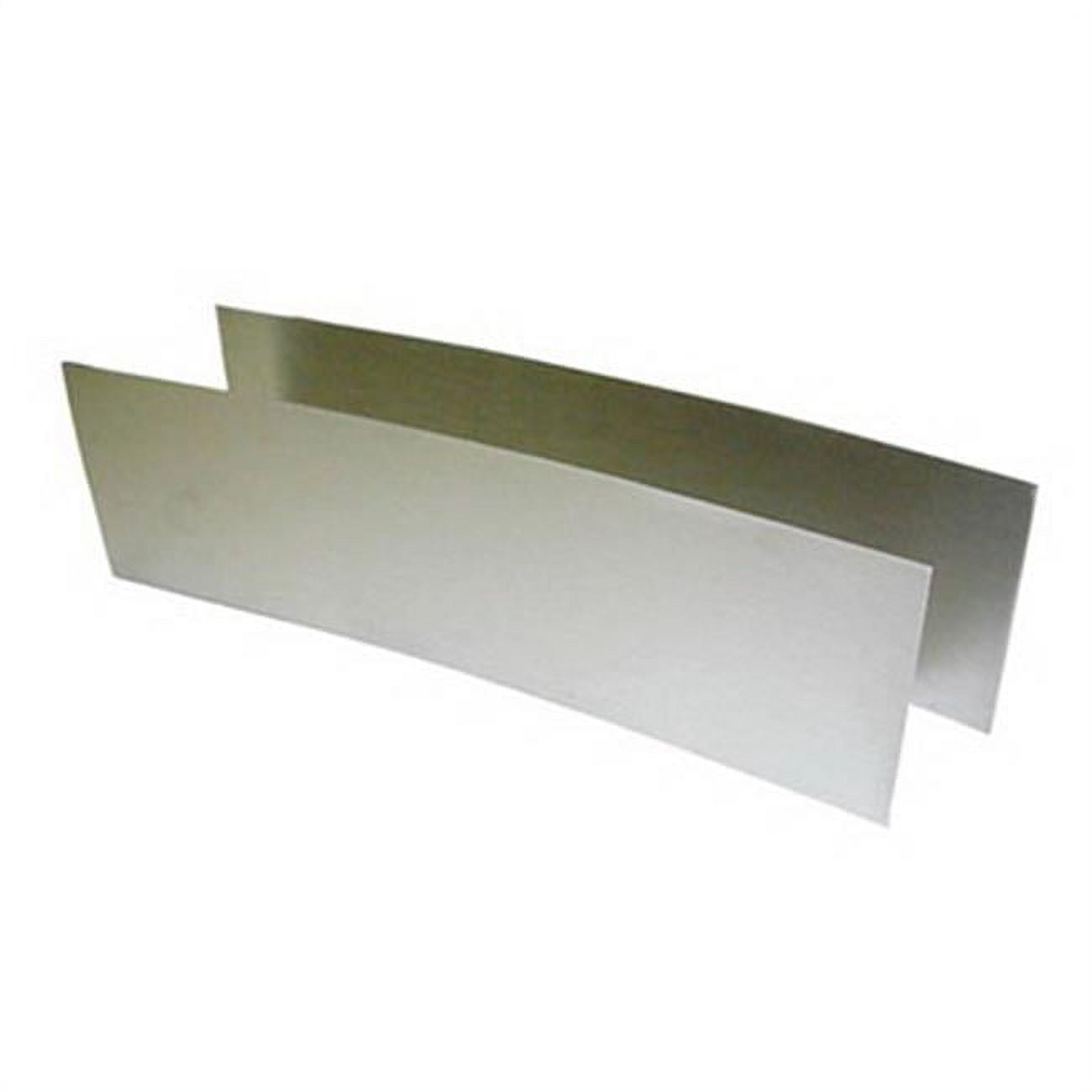 Jacknob JN30999 3 x 10 in. Stainless Steel Pilaster Shoe, 2 Each ...